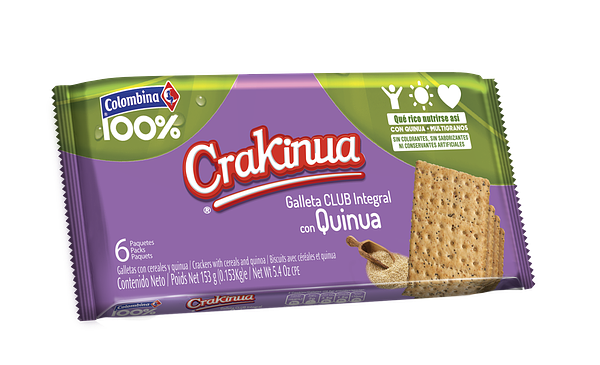 Galletas 100% Club Multigranos 153g