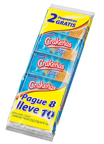 Galletas Crakeñas Club 255g