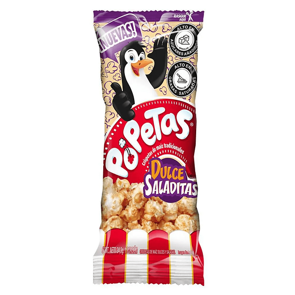 Popetas Dulce Saladitas 24g